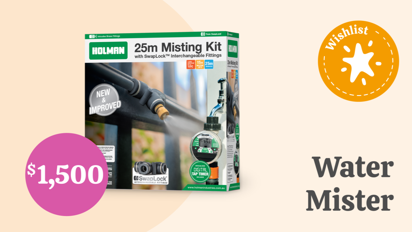 GAWS Wishlist - Water Misters - Geelong Animal Welfare Society